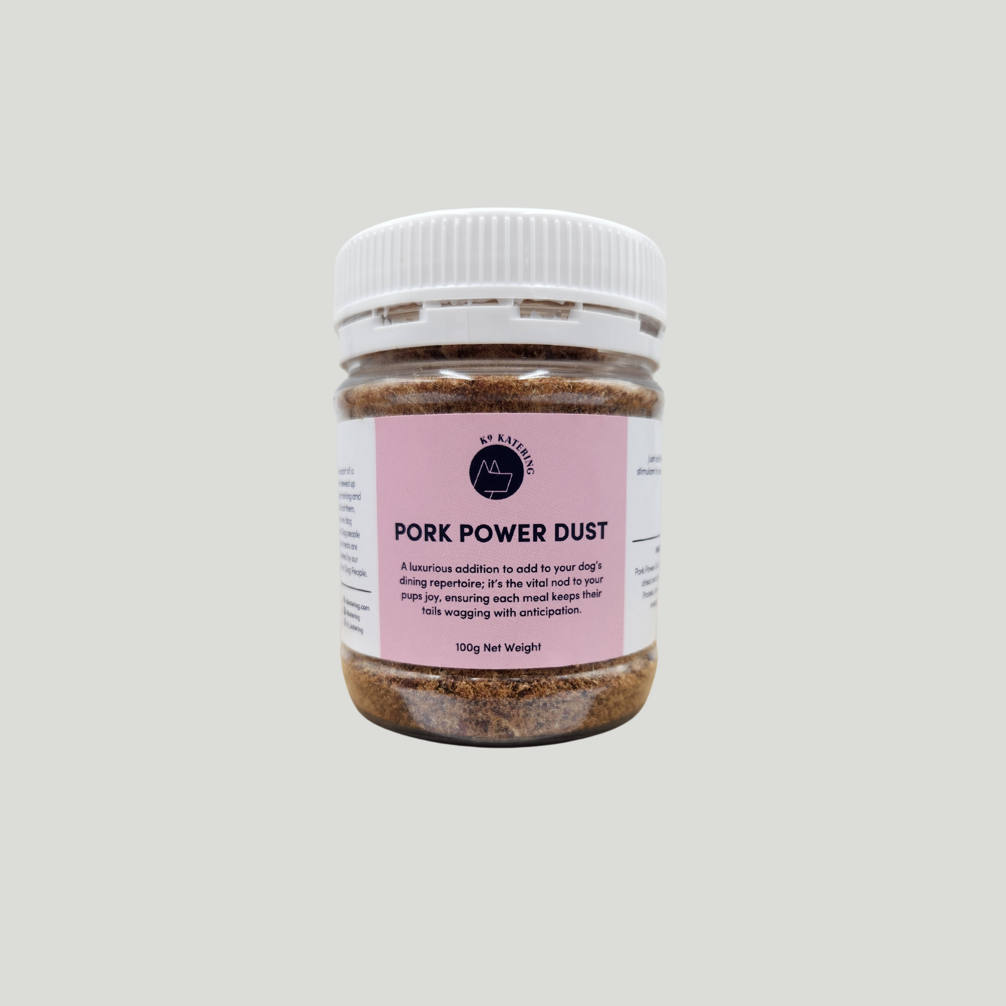 Pork Power Dust Meal Topper Wholesale | K9 KATERING Dog Treat Australia ...
